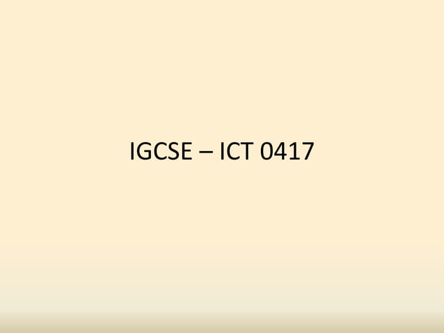 IGCSE ICT (0417) P2 data manipulation using Access | PPTX | Databases | Computer Software and ...