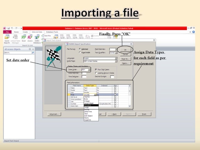 IGCSE ICT (0417) P2 data manipulation using Access | PPTX | Databases | Computer Software and ...