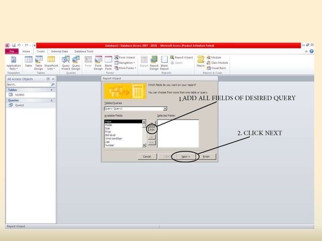 IGCSE ICT (0417) P2 data manipulation using Access | PPTX | Databases | Computer Software and ...