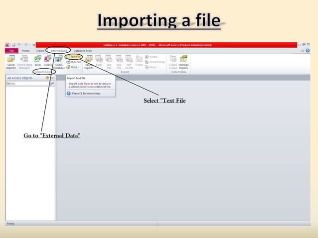IGCSE ICT (0417) P2 data manipulation using Access | PPTX | Databases | Computer Software and ...