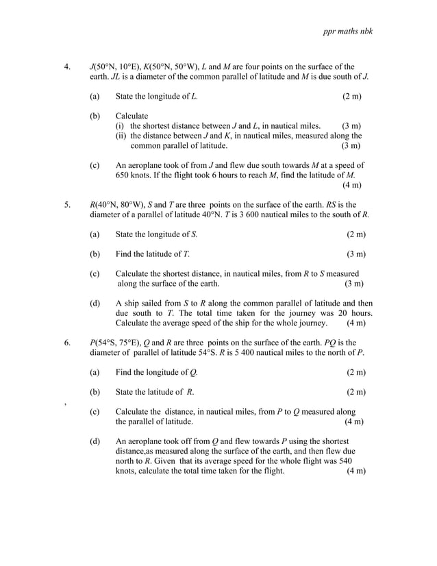 P2 Earth As A Sphere Test | PDF | Geography | Science