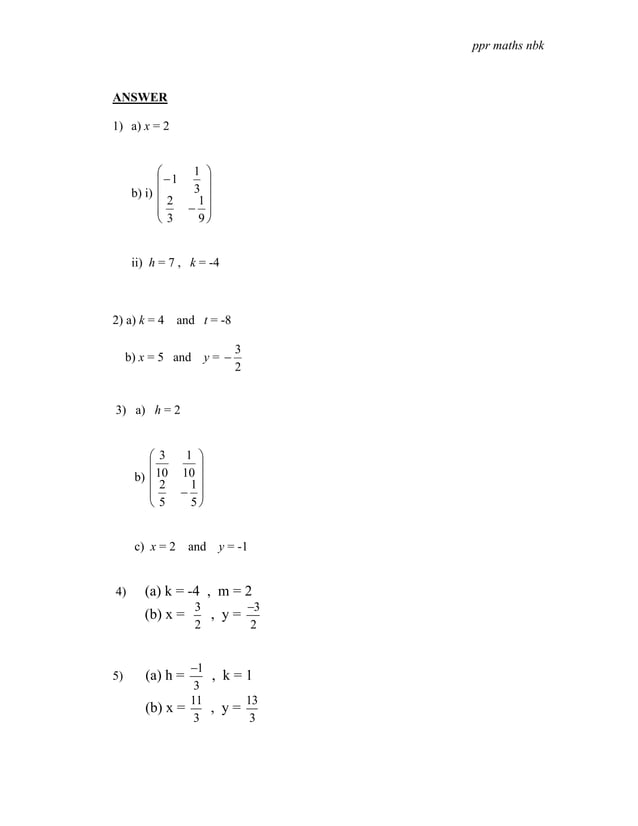 P2 Matrices Modul | PDF | Physics | Science