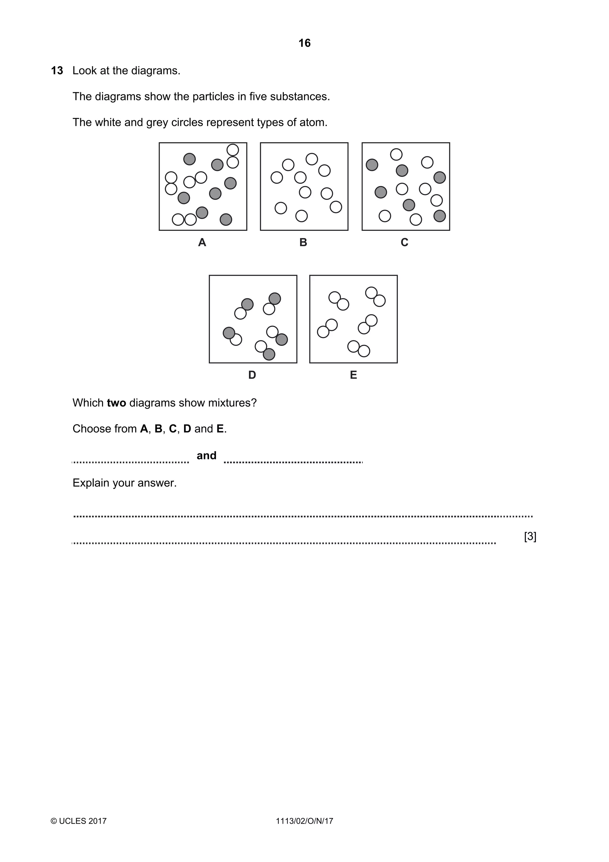 Cambridge Lower Secondary Checkpoint Past Paper P2 October-2017-science ...