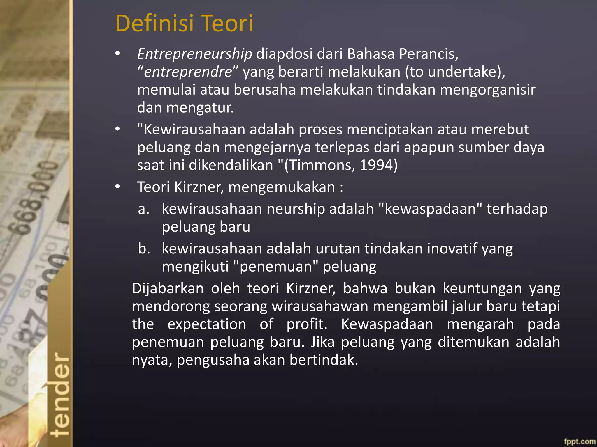 P2-Pendekatan teoritik dalam entrepreneurship .pptx