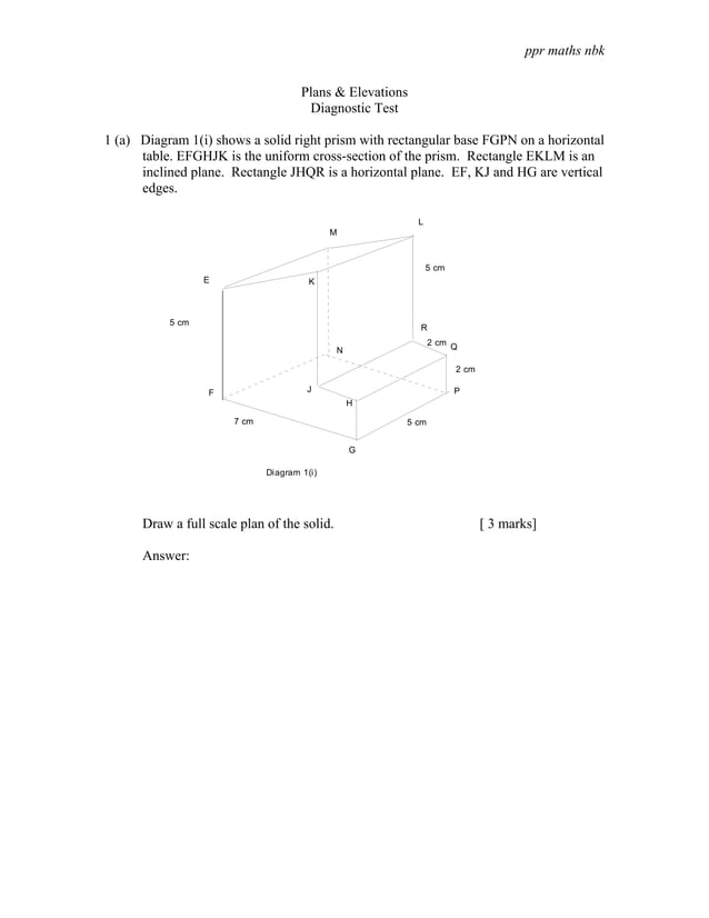 P2 Plans & Elevation Test | PDF