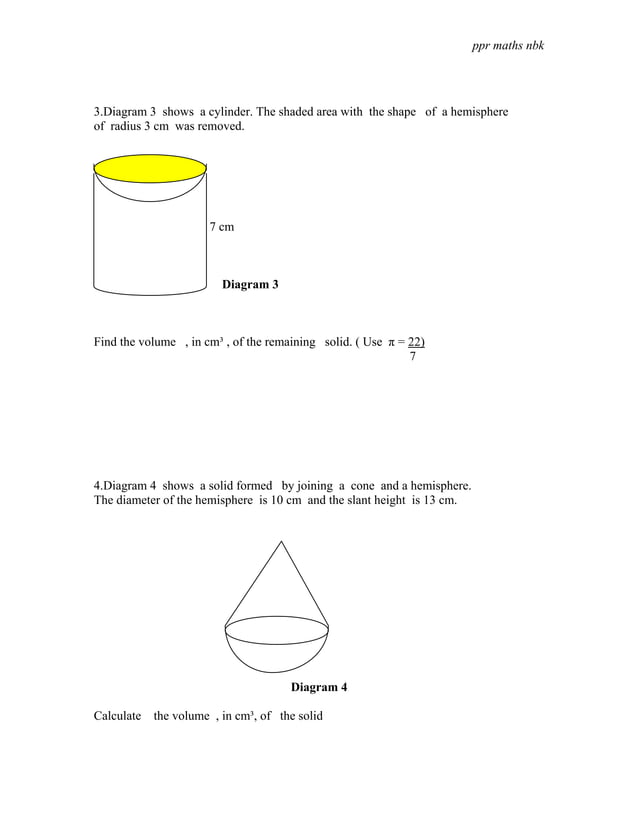 P2 Solid Geometry | PDF