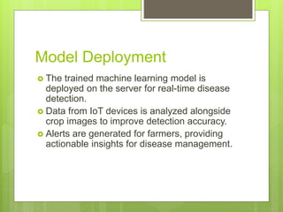 crop disease classification using machine learning | PPT