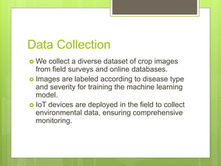 crop disease classification using machine learning | PPTX