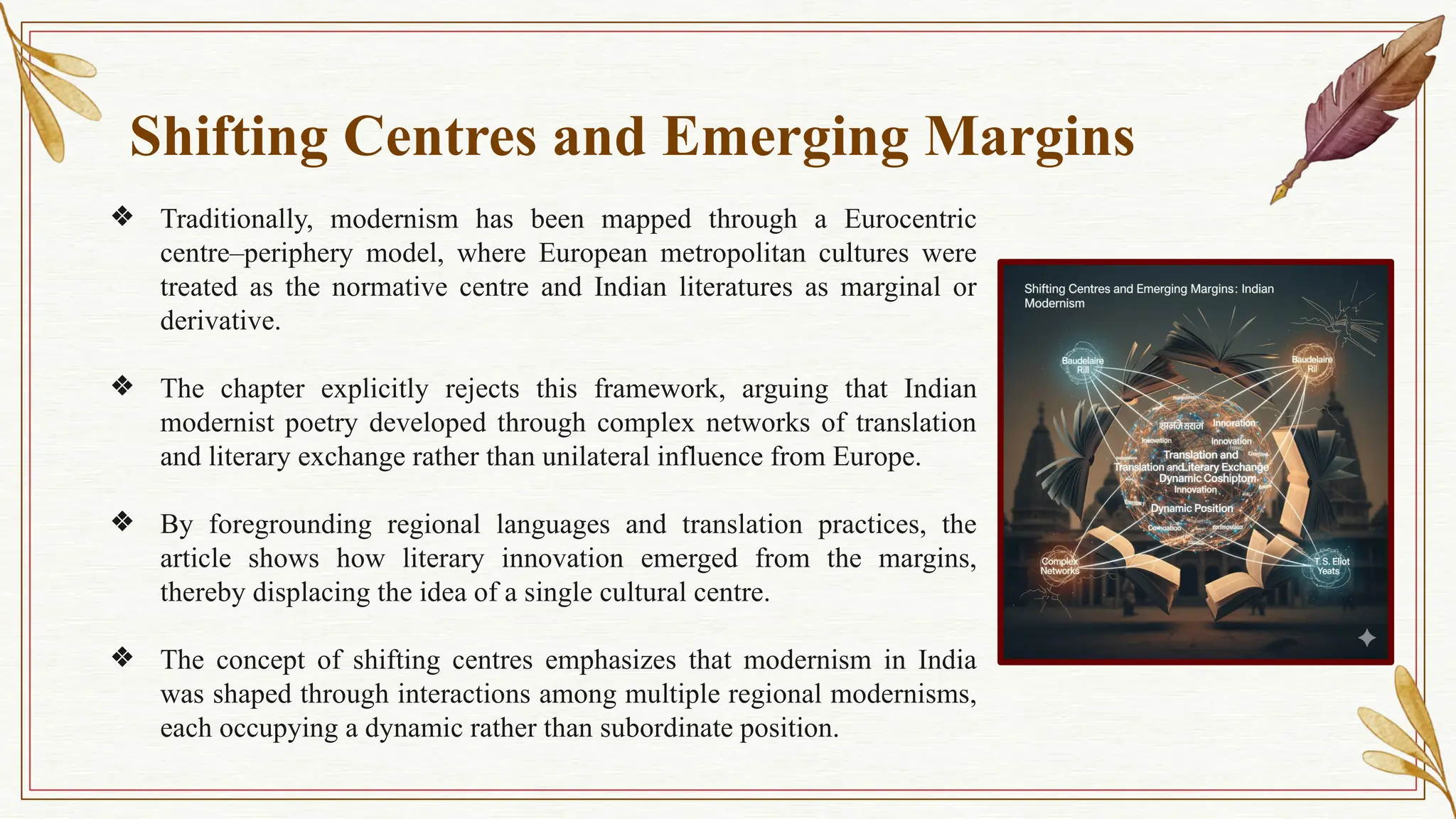 Shifting Centres and Emerging Margins: Translation and the Shaping of ...