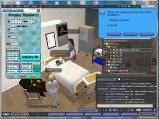 Transforming Learning: Using a Multi-User Virtual Environment for simulation | PPT