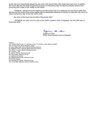 Court of Appeals response in Leandro | PDF