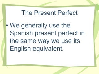 Present Perfect | PPT