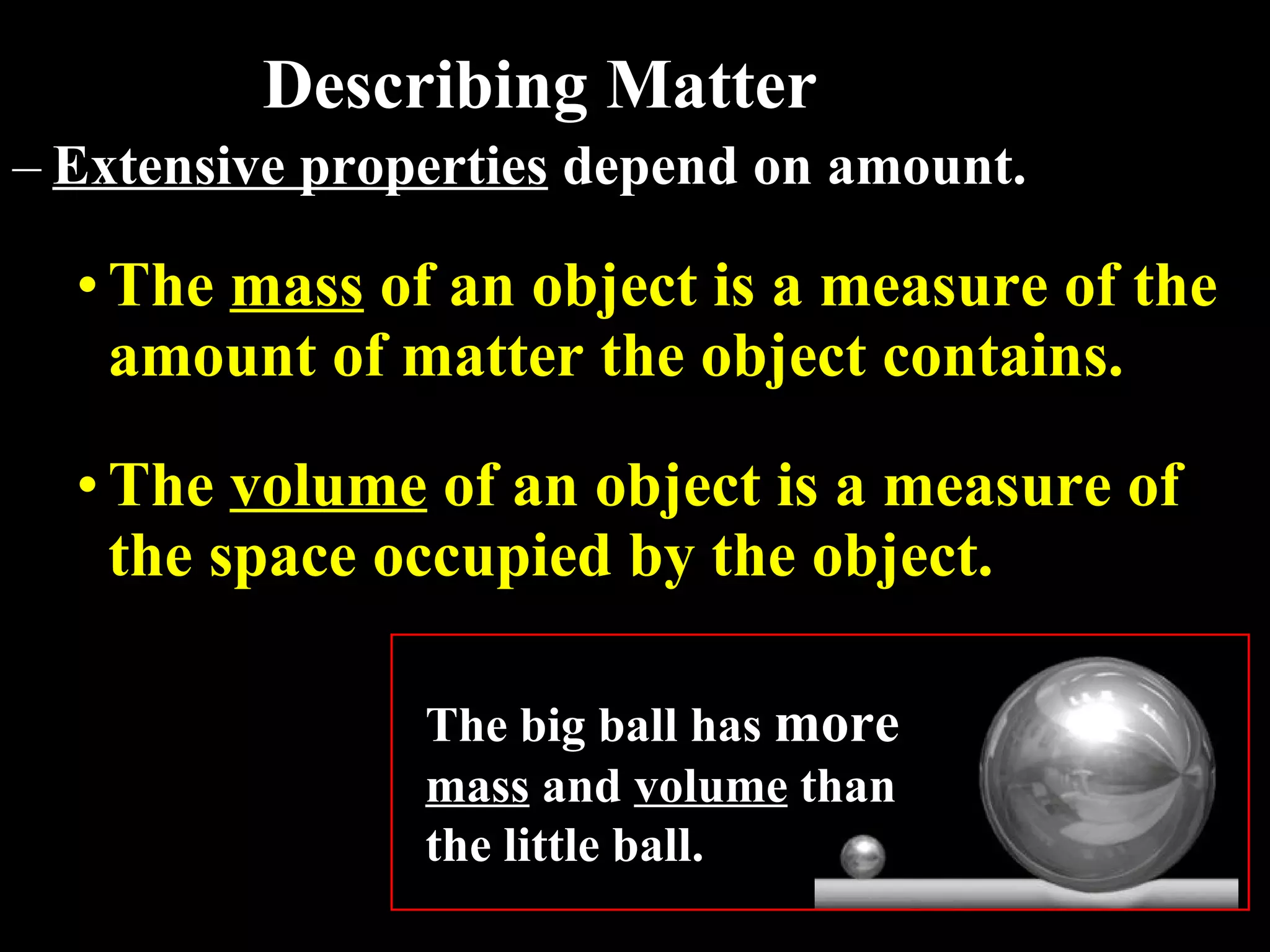 Lecture 2.1- Properties of Matter | PPT