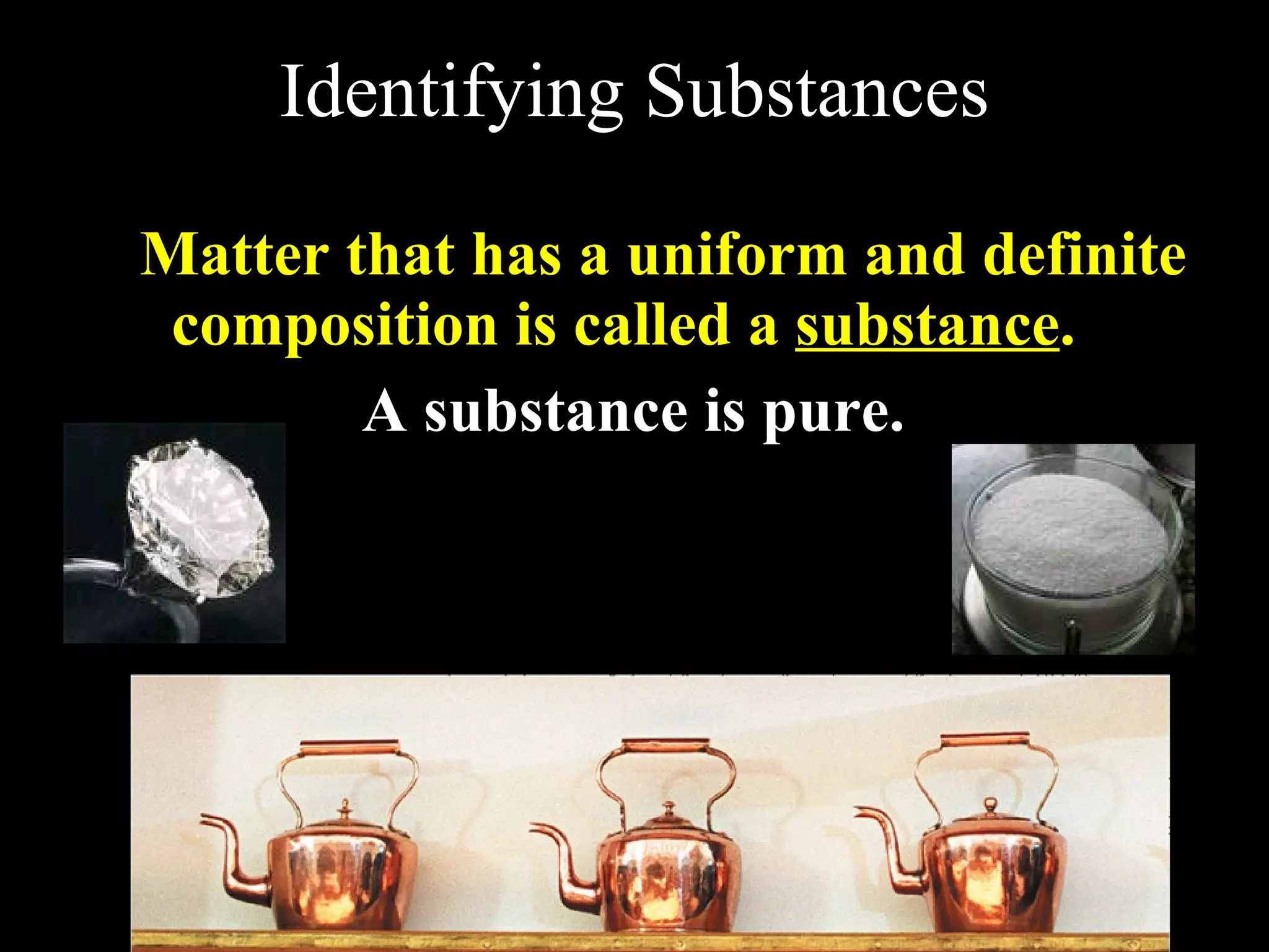 Lecture 2.1- Properties of Matter | PPT