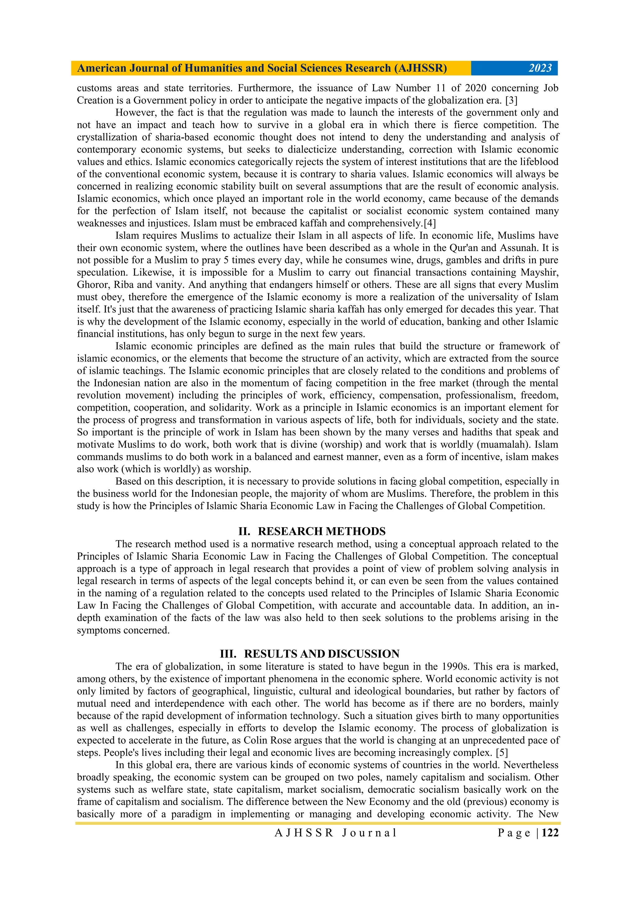 Principles of Islamic Sharia Economic Law in Facing the Challenges of ...