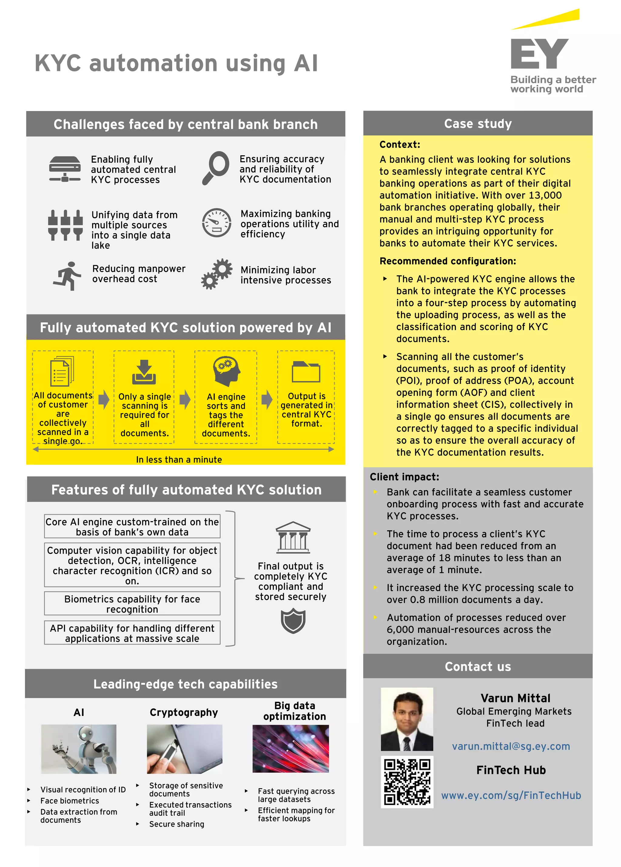 Kyc Automation Using Ai Pdf Computing Technology And Computing