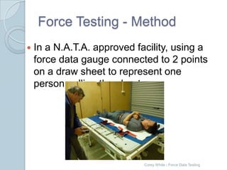 Force Testing Data Slide Sheets | PPTX | Physical Therapy | Wellness