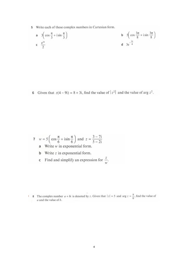 P2&3 Chapter 11 complex number 课后习题.doc