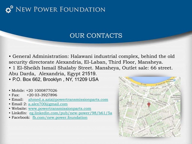 New Power Foundation | PPTX