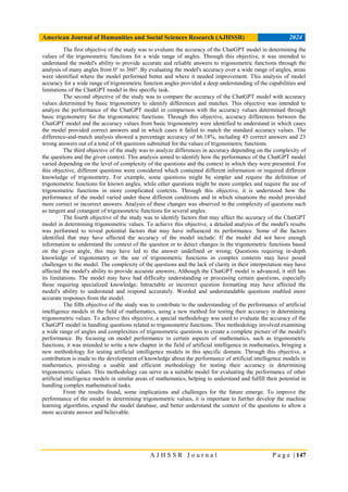 Accuracy of ChatGPT for Basic Values of Trigonometric Functions | PDF