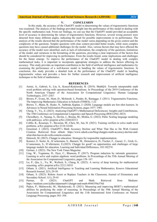 Accuracy of ChatGPT for Basic Values of Trigonometric Functions | PDF