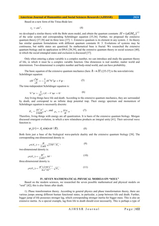 Three Dimensional Body-Mind-Spirit Worlds in Human Society, and Extensive Quantum Theory in ...