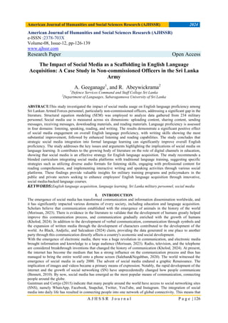 The Impact of Social Media as a Scaffolding in English Language ...