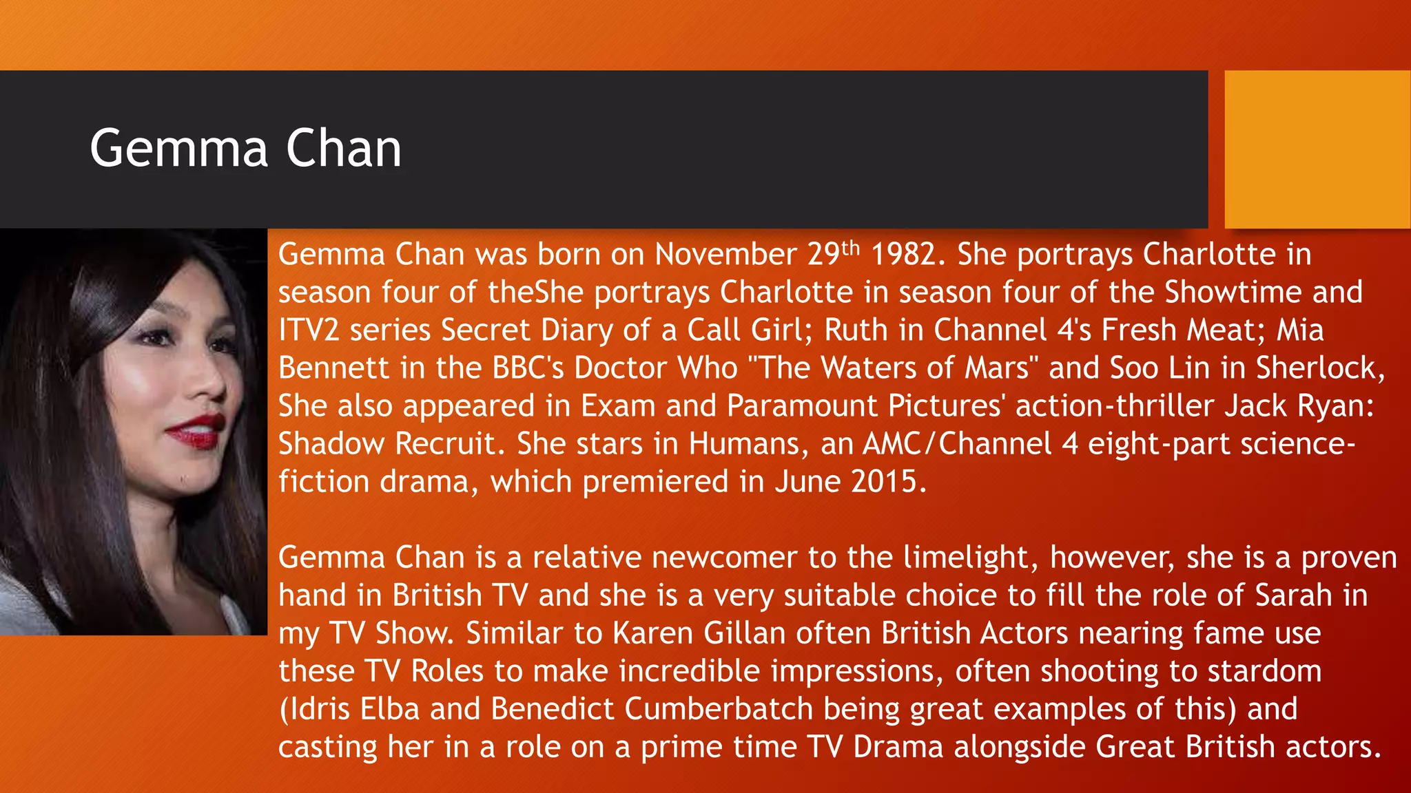 P2 b suggested cast | PPT