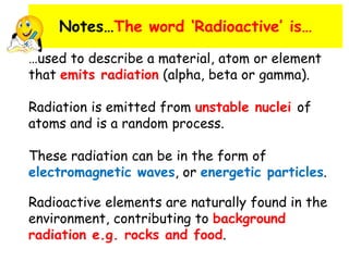 P2 concept 1 radiation | PPTX