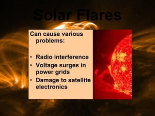 P2e Moon And Solar Flares | PPT