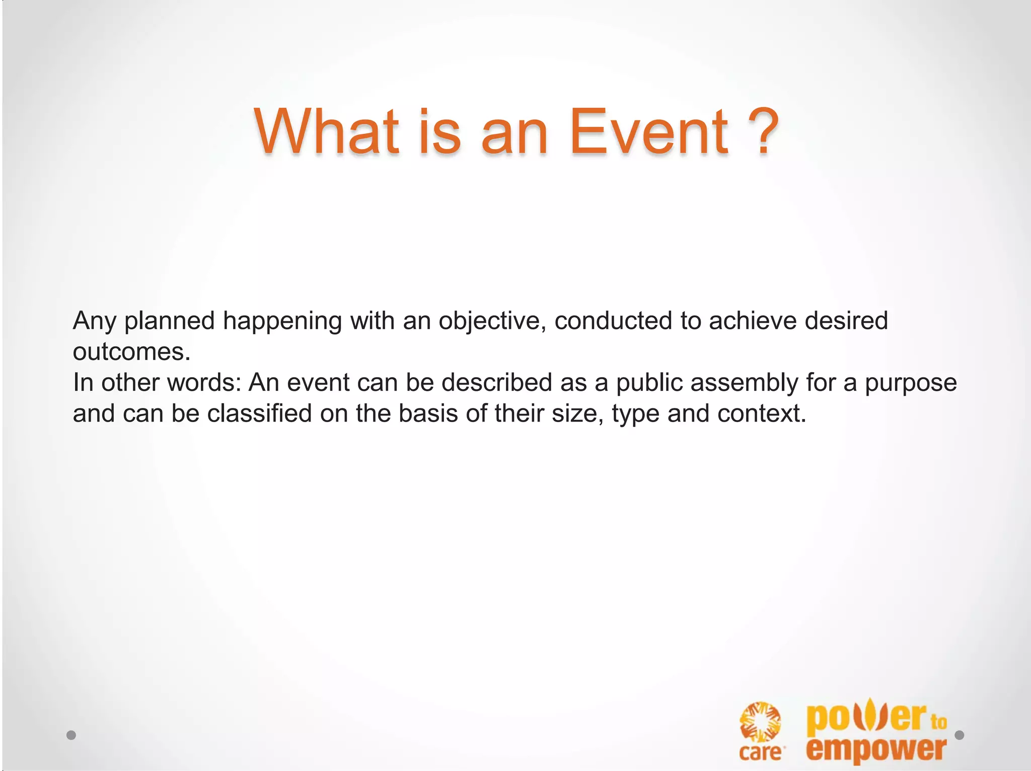 P2E_Skill building session - Organising events and campaigns | PDF