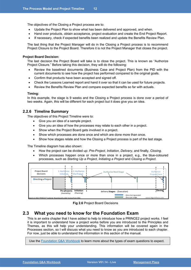 PRINCE2 Foundation Training Manual by Frank Turley | PDF | Business ...