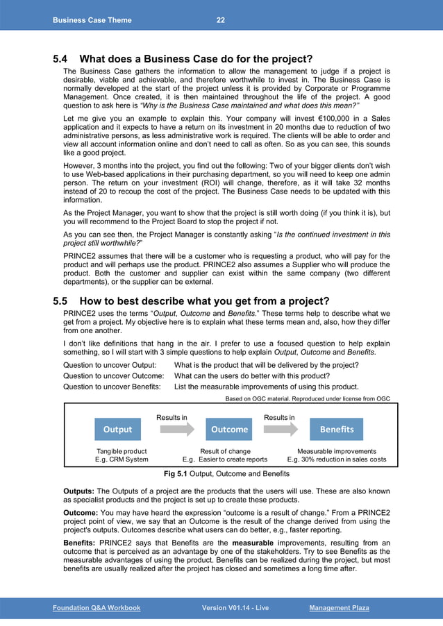 PRINCE2 Foundation Training Manual by Frank Turley | PDF | Business ...