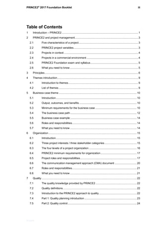 PRINCE2 Foundation Guide - Sample - by Frank Turley | PDF