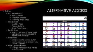 Getting off the Ground with Proloquo2Go | PPTX