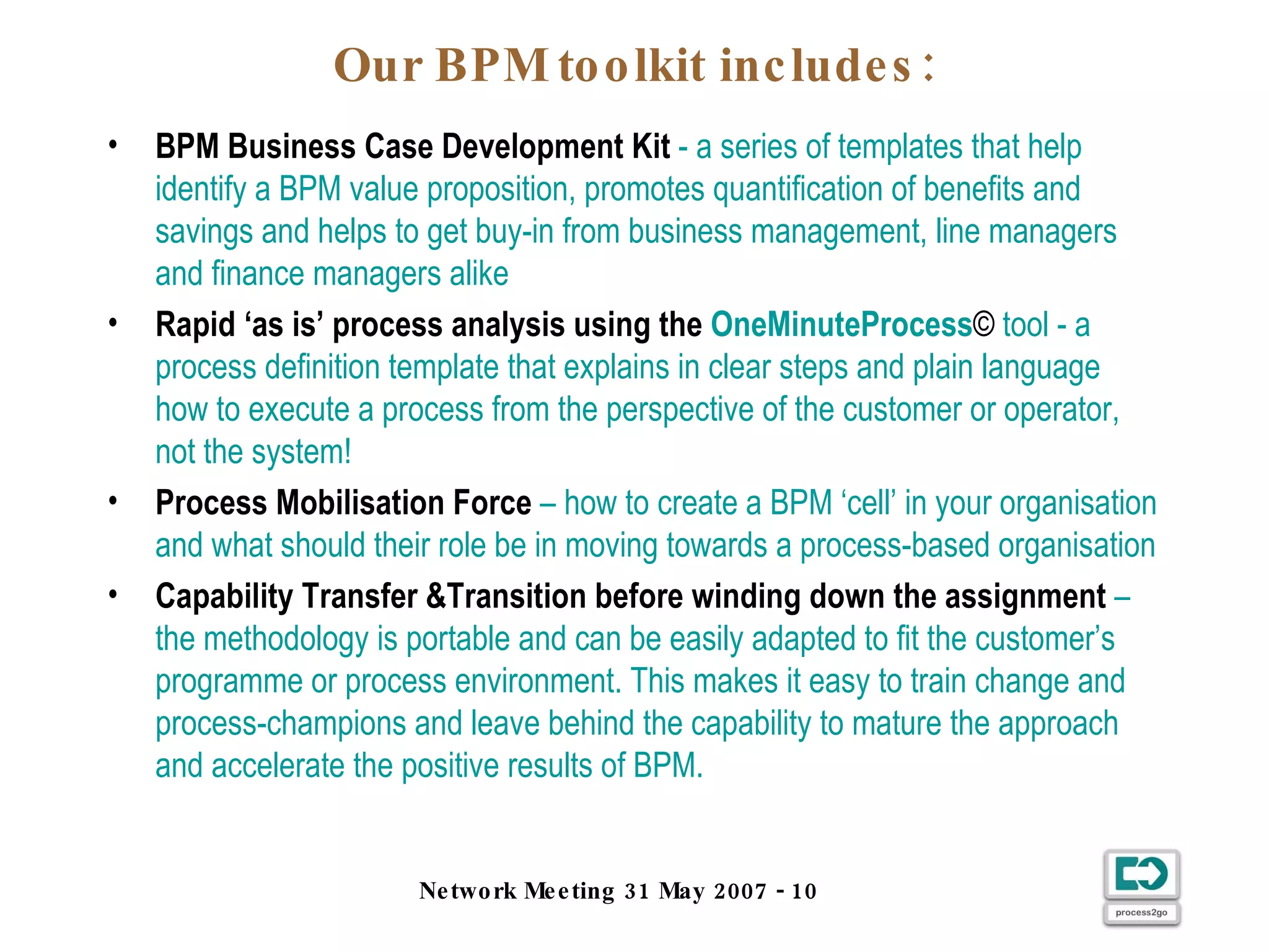 P2G Proposition | PPT