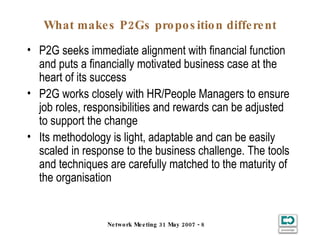 P2G Proposition | PPT