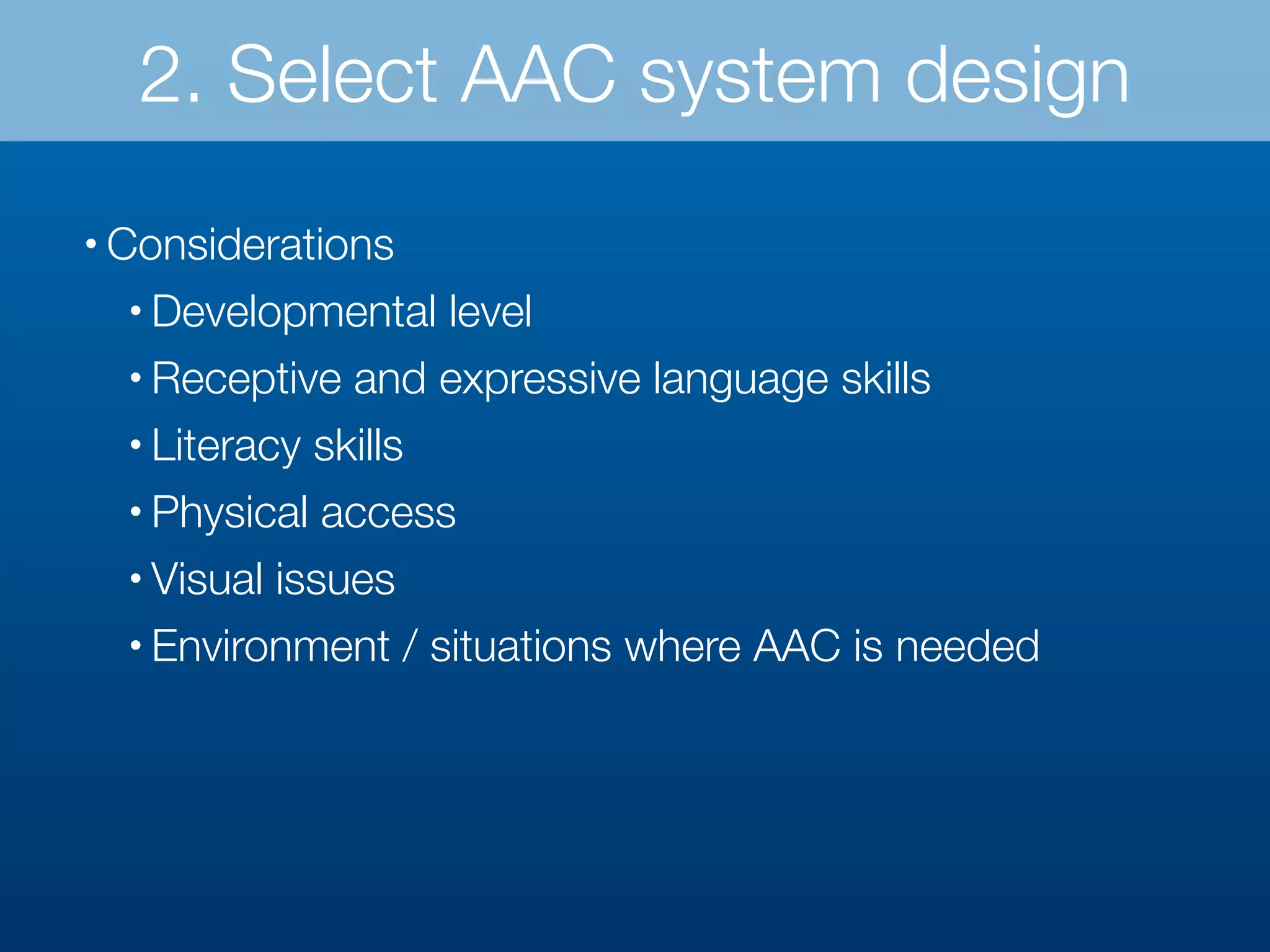Implementation of Proloquo2Go for Students with AAC Needs | PDF