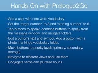Proloquo2go Add