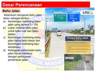 Geometrik Jalan Raya - Dasar Perencanaan Geometrik Jalan | PPT