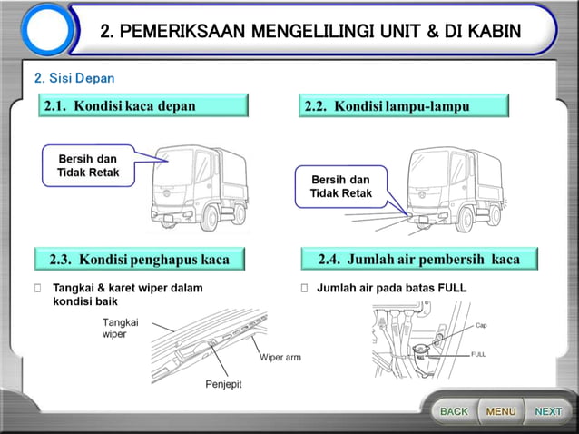 Program Pemeriksaan Harian Dump Truck | PPTX