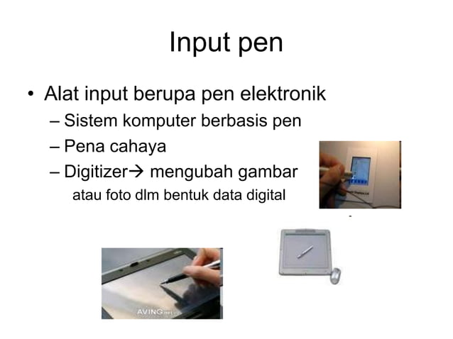 Input Output Computer Devices | PPT