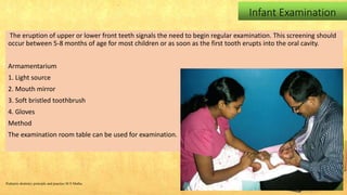 Infant oral health | PPTX