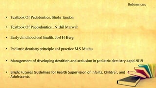 Infant oral health | PPTX