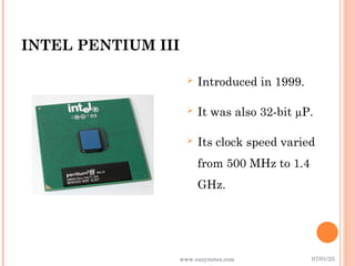 P2_Evolution of Intel Microprocessors - PART2.ppt