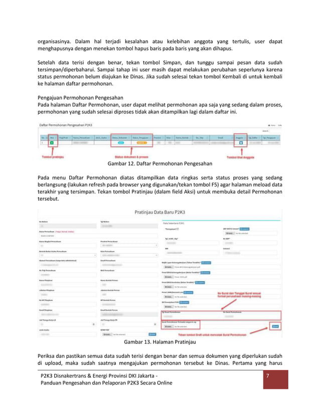 P2K3 DISNAKERTRANS Jakarta | DOCX
