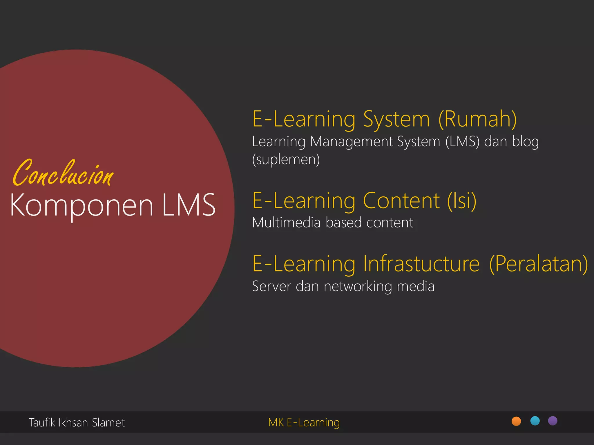P2 komponen e learning | PDF