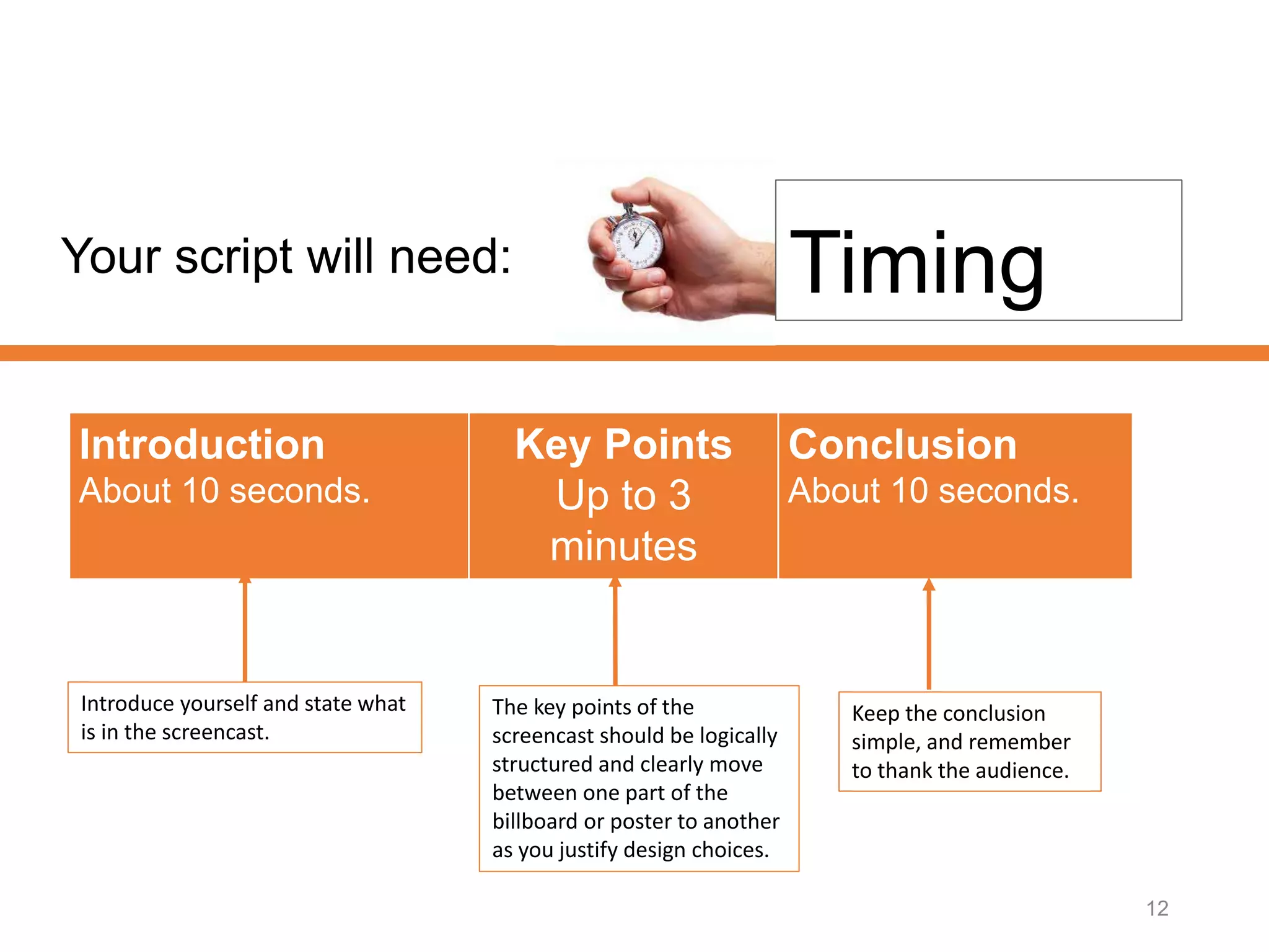 P2 lecture3 screencasting_design_justification_billboardorposter | PPT