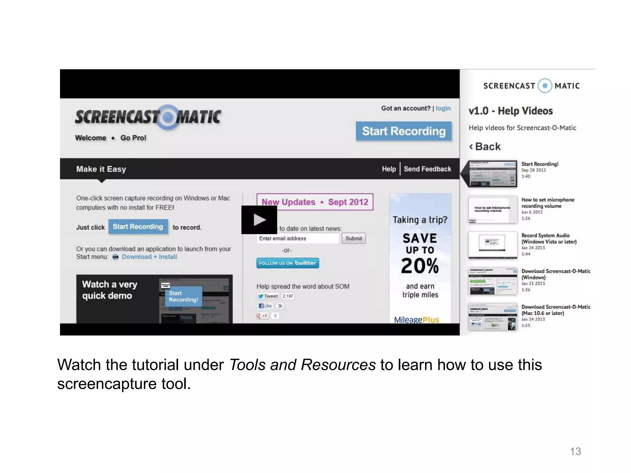 P2 lecture3 screencasting_design_justification_billboardorposter | PPTX | Computing | Technology ...