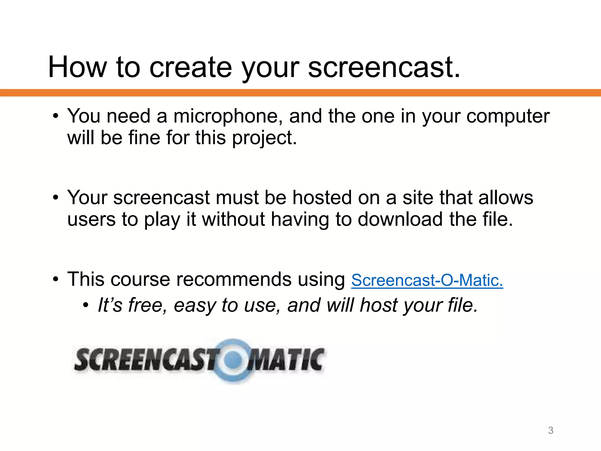 P2 lecture3 screencasting_design_justification_billboardorposter | PPTX | Computing | Technology ...